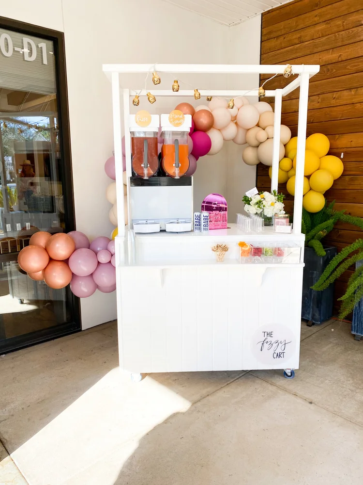 The Fizzy Cart | Book Your Mobile Bar Today — Fizz & Foam Mobile Bar