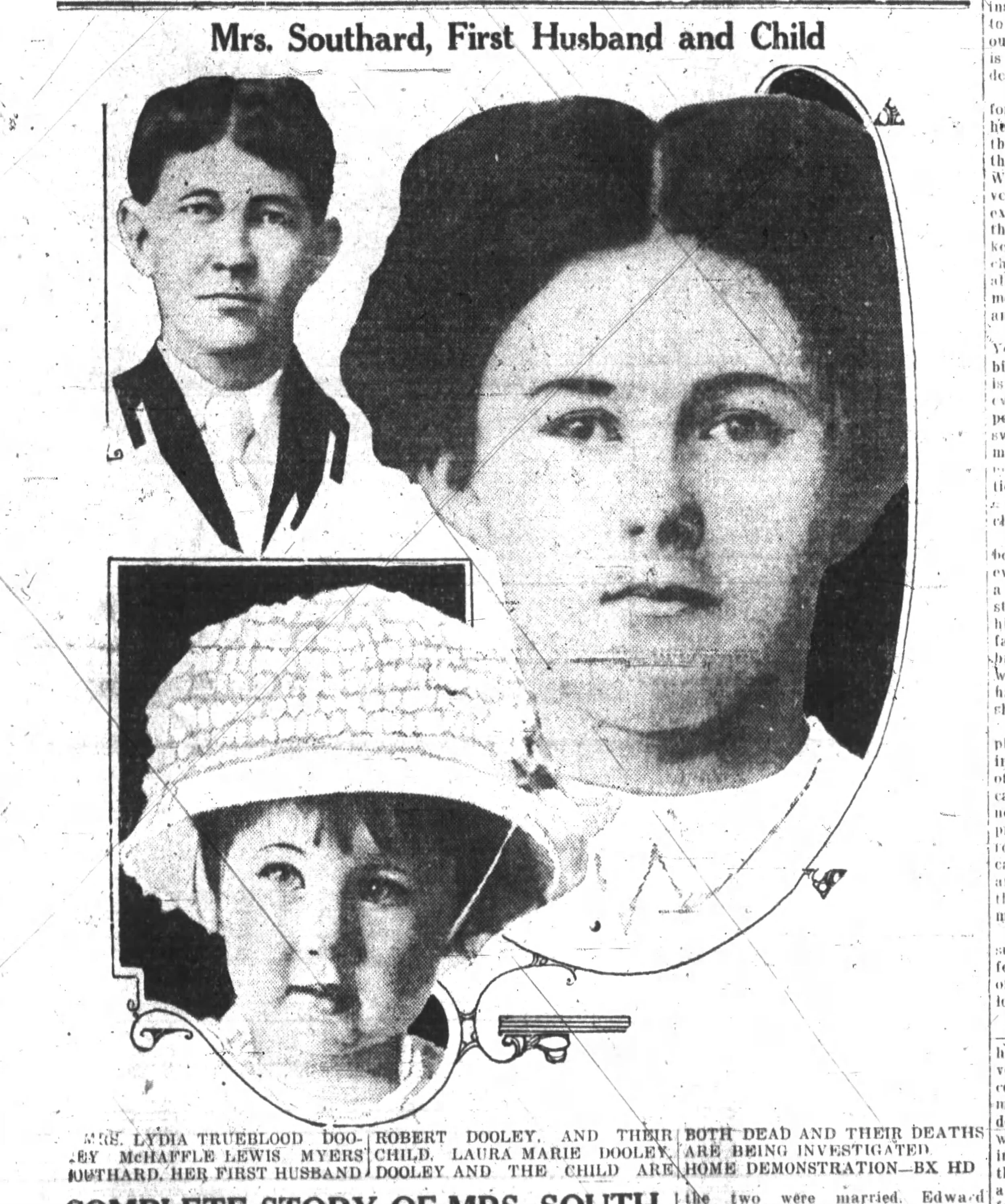 Death Surrounds Her: Lyda Southard — Murderous Roots