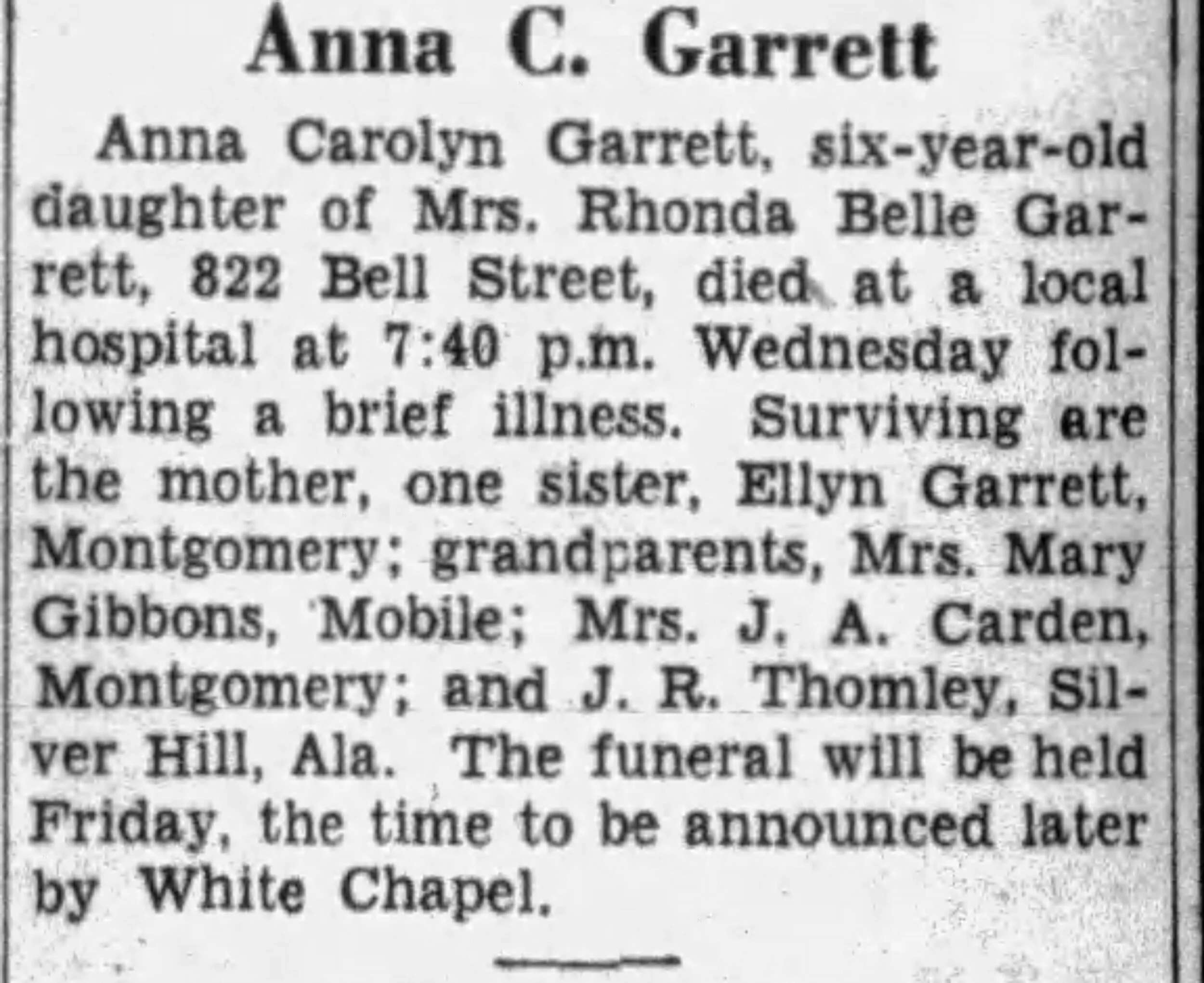 Rhonda Belle Martin — Murderous Roots