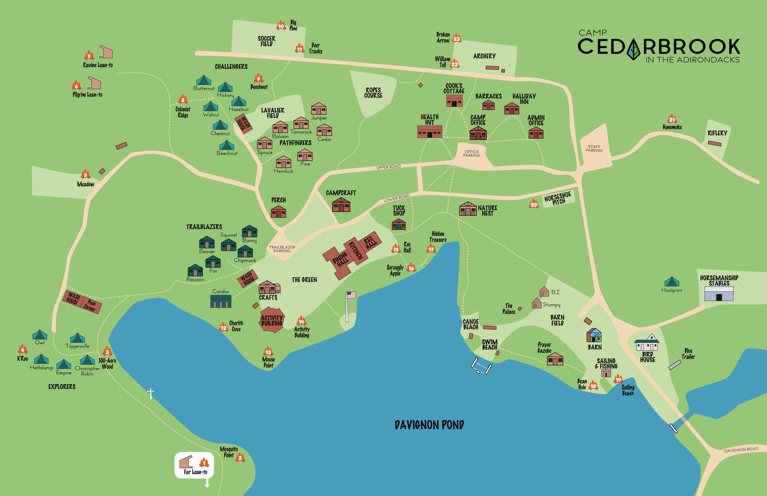 Our Property — Christian Girls Summer Camp in NY