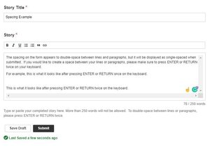 Spacing on Submittable Forms — nycmidnight