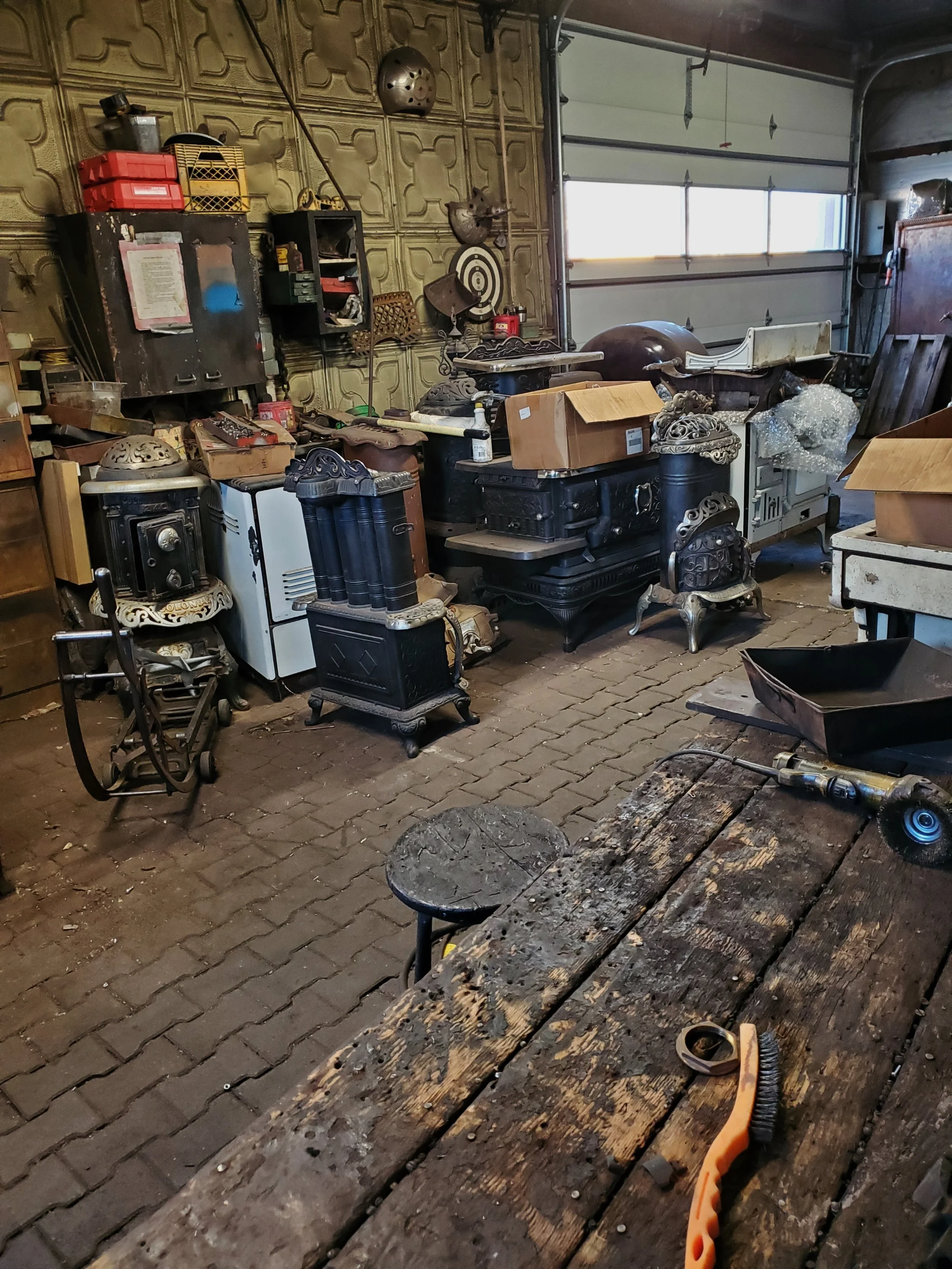 Stove Restoration — Mill Creek Antiques (Home)