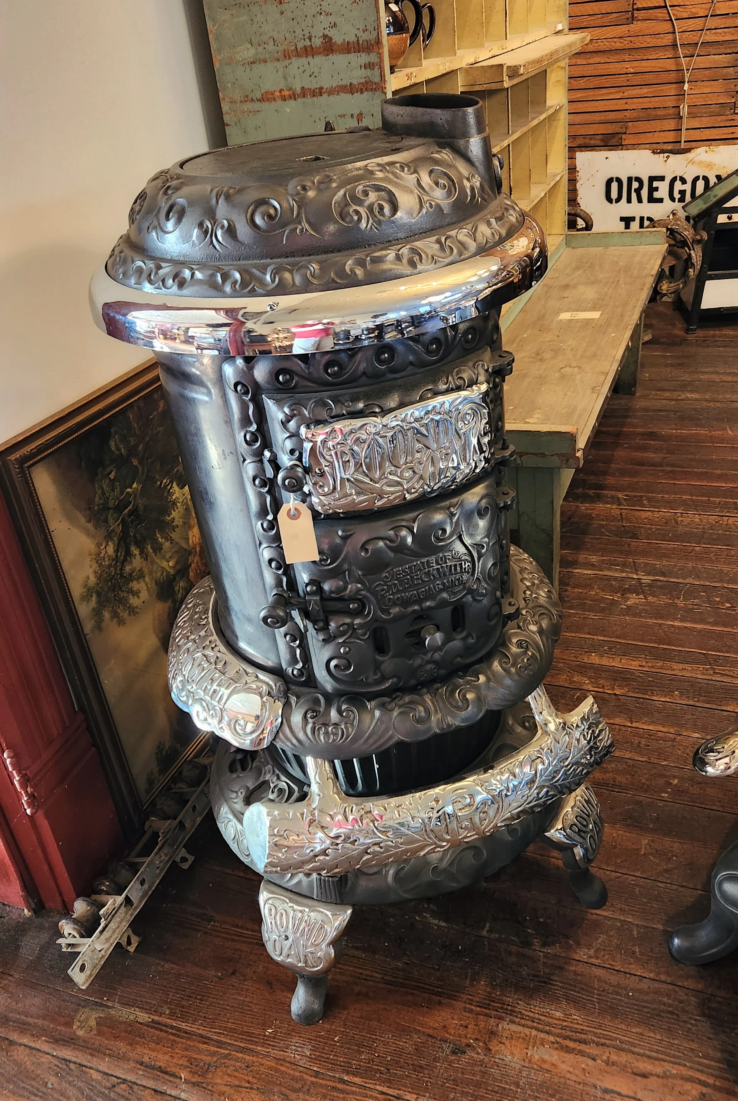 Antique Wood Stoves — Mill Creek Antiques (Home)