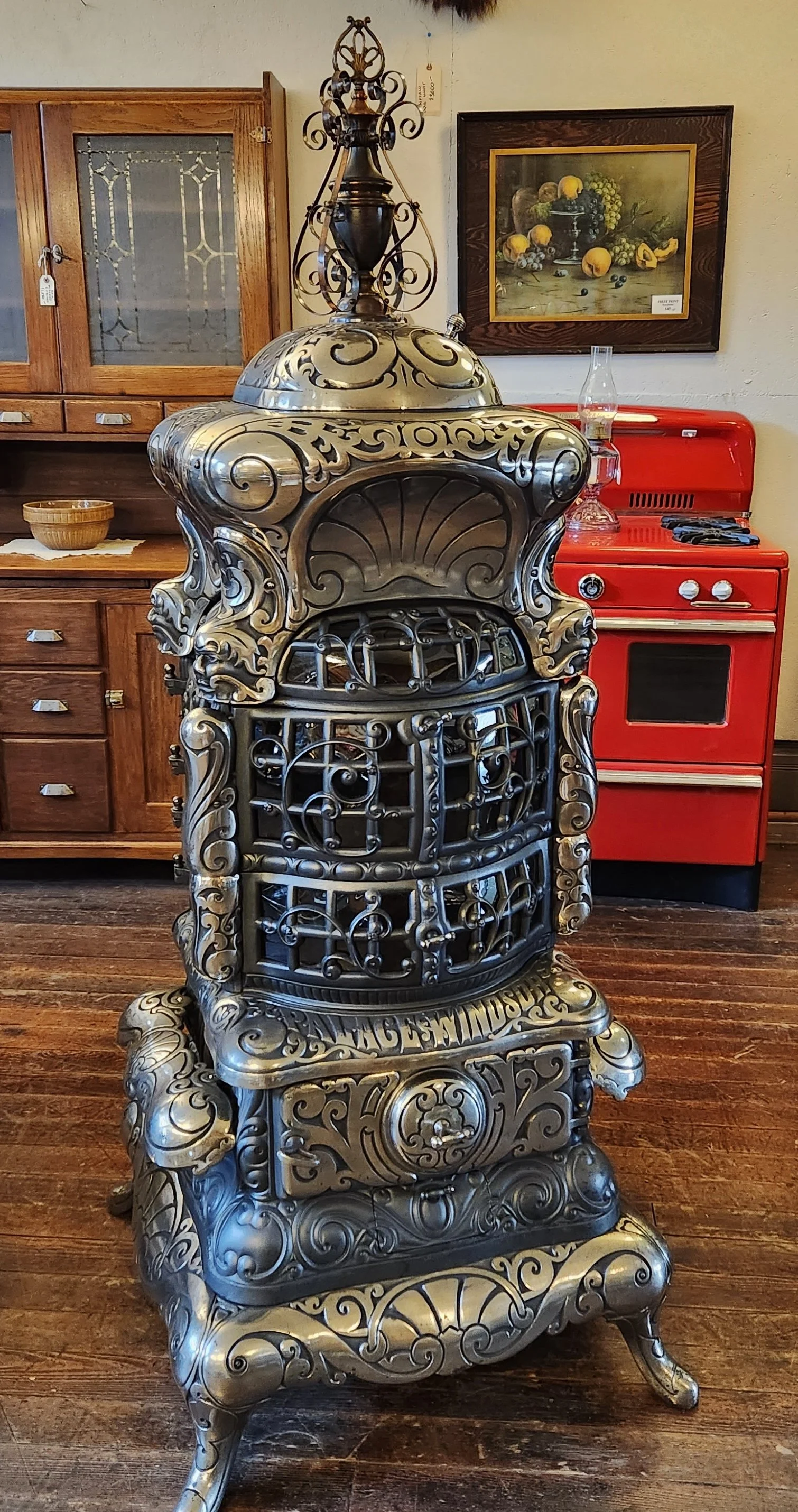 Antique Wood Stoves — Mill Creek Antiques (Home)