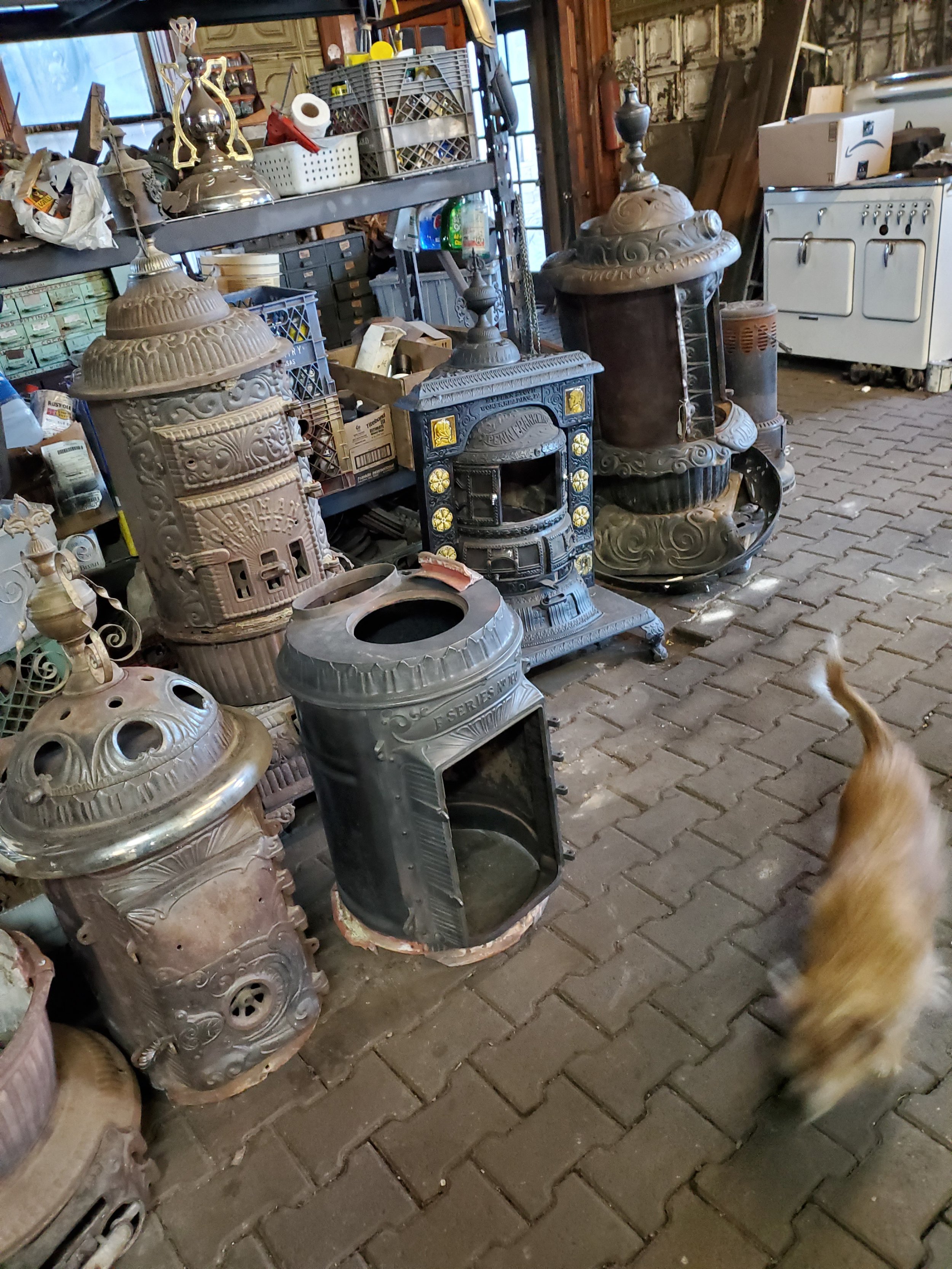 Stove Restoration — Mill Creek Antiques (Home)