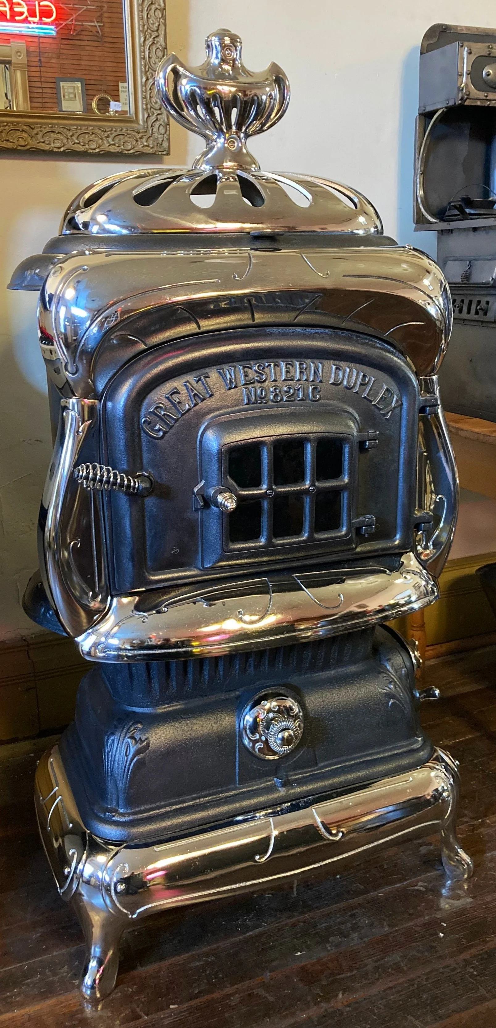 Stove Restoration — Mill Creek Antiques (Home)
