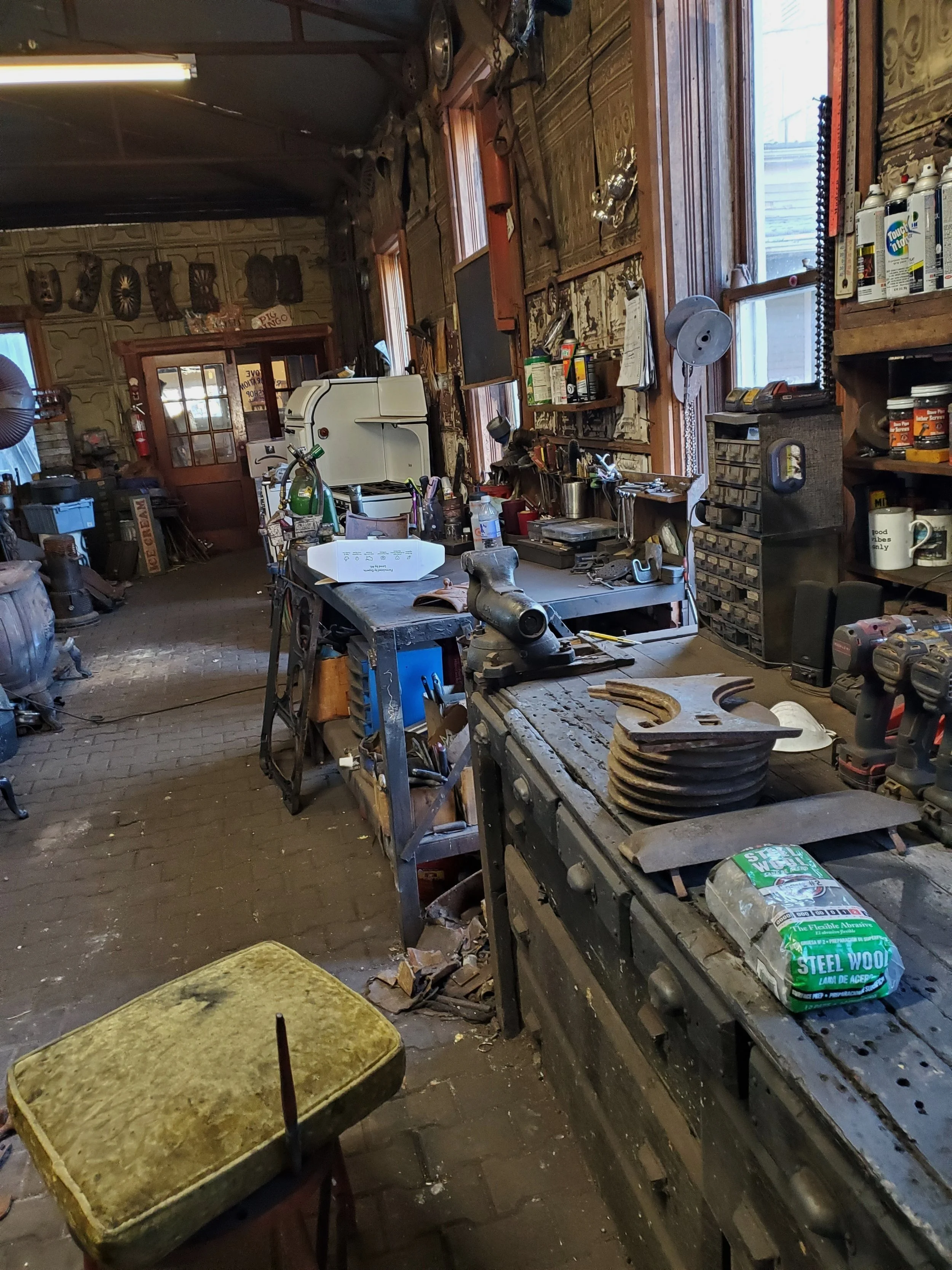 Stove Restoration — Mill Creek Antiques (Home)