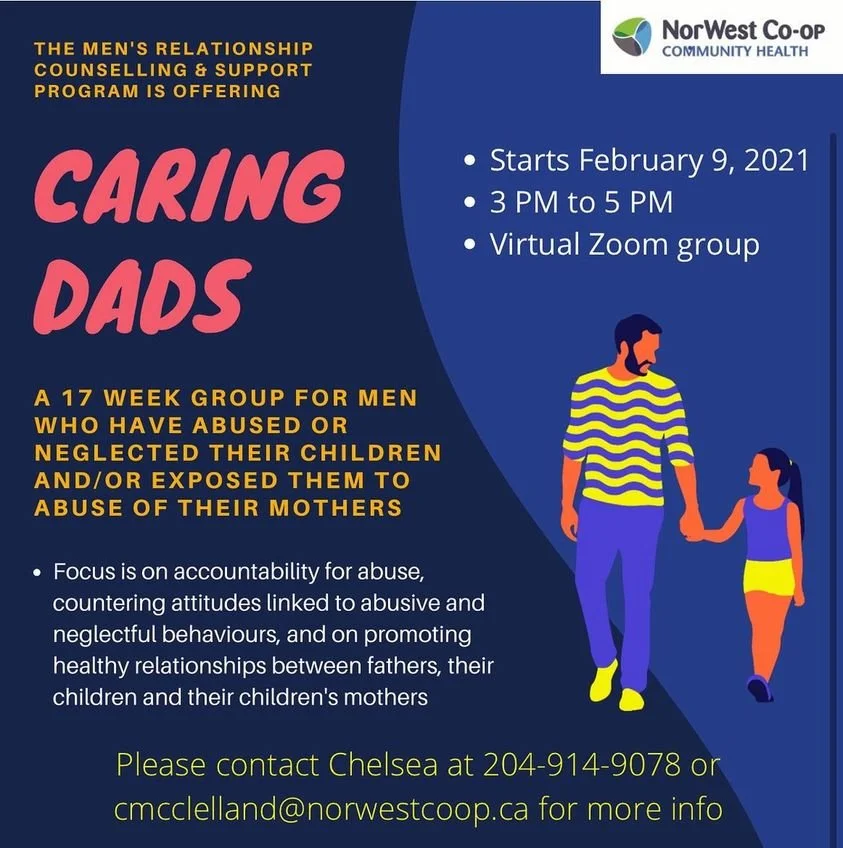 NorWest Co-op Caring Dads Program — Indigenous Vision For The North End