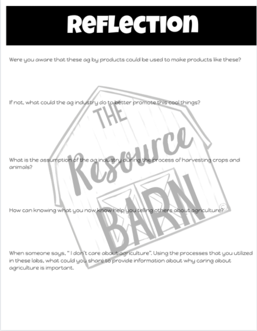 FFA Scavenger Hunt — The Resource Barn
