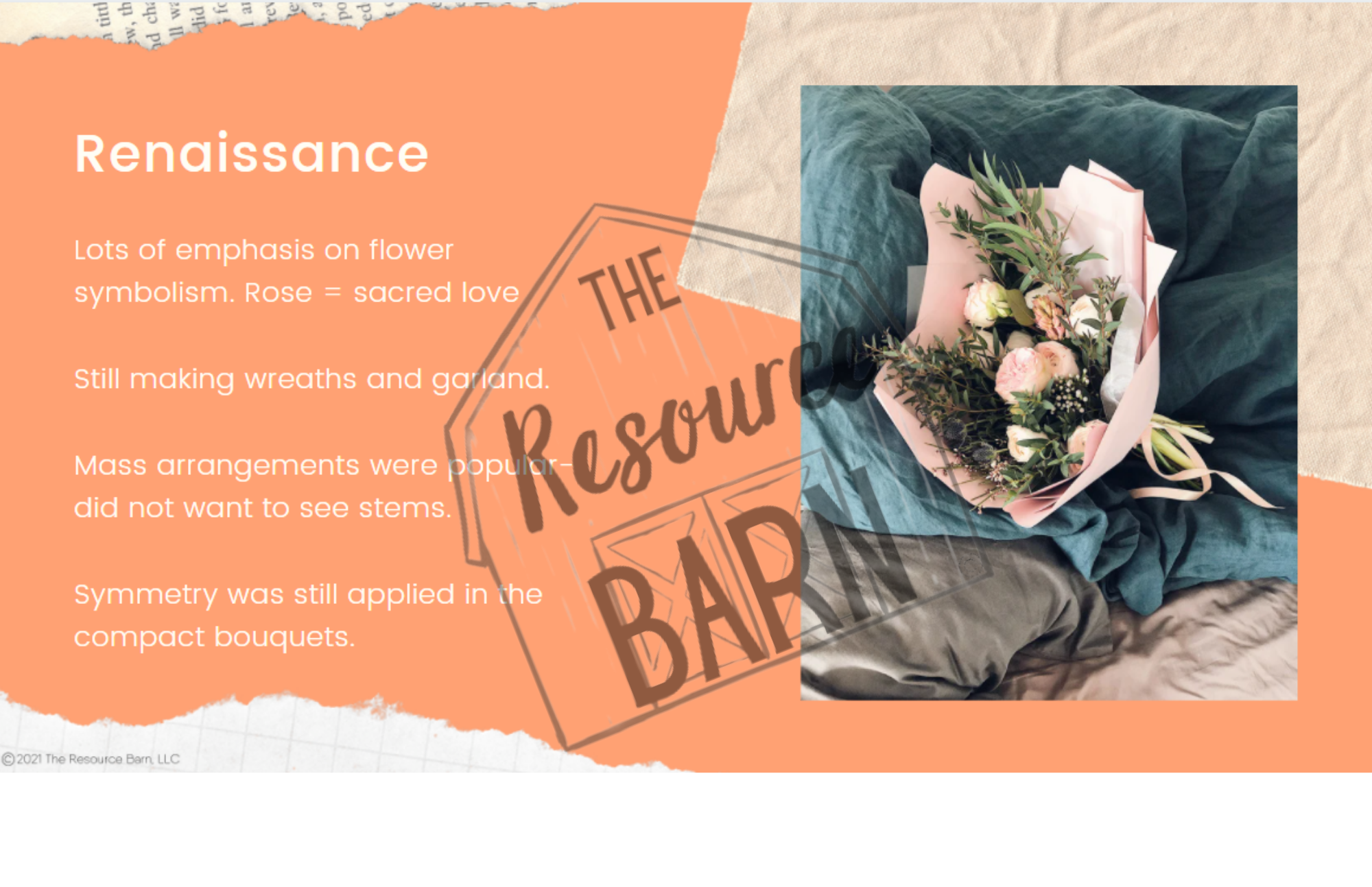 Floral Design Unit — The Resource Barn