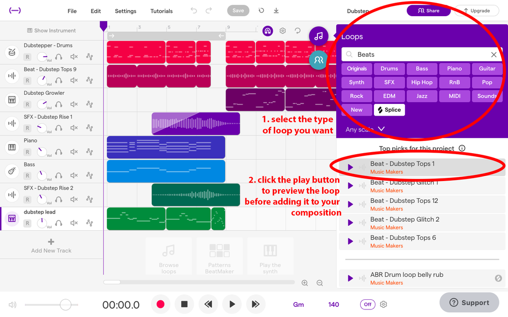 How To Add Loops In Soundtrap — Department of Sound