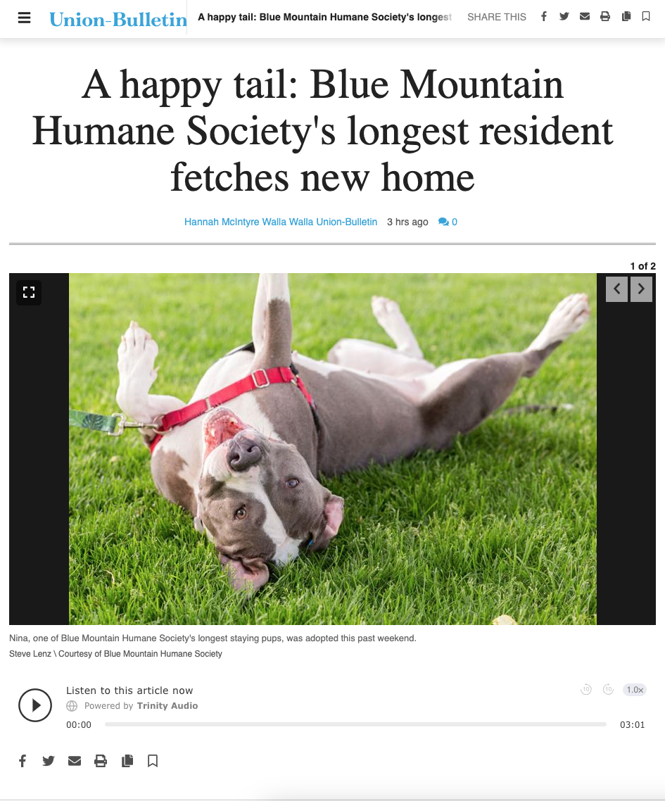 Press — Blue Mountain Humane Society | Animal Welfare in Walla Walla, WA
