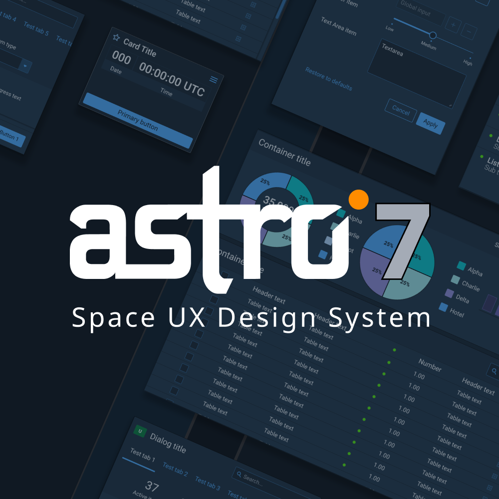 Astro Space UX Design System — Steve Goodwin UX