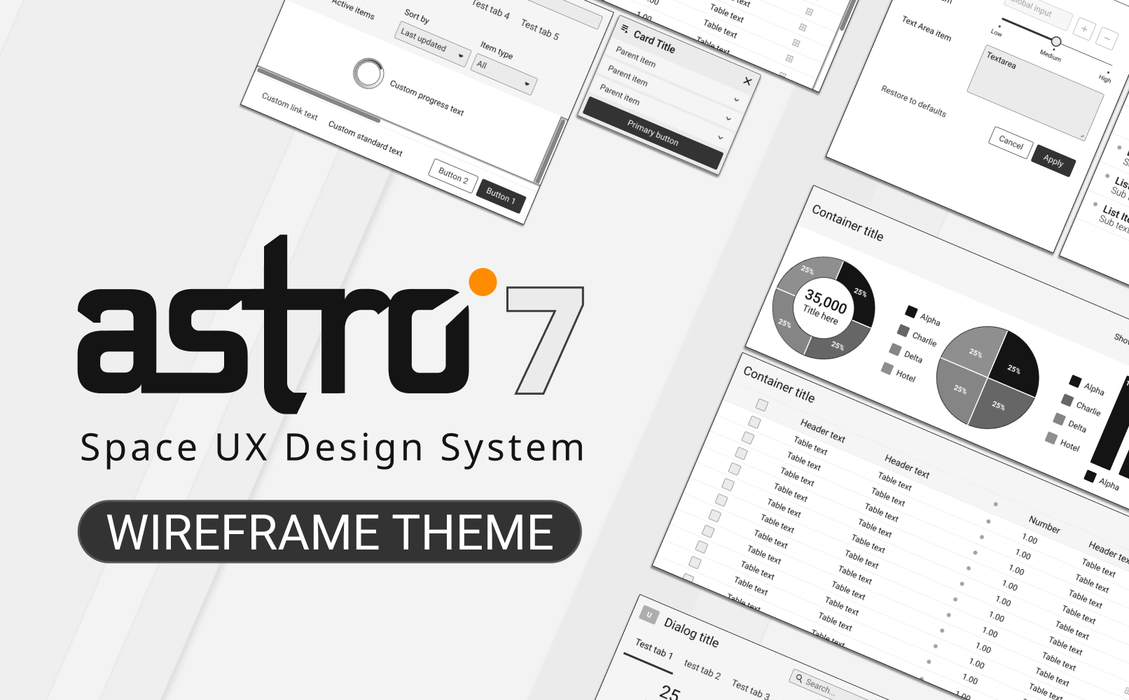 Astro Space UX Design System — Steve Goodwin UX