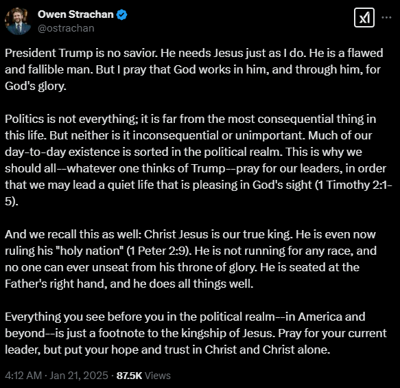 The One Tweet That Captured My View of Politics, Trump and Jesus
