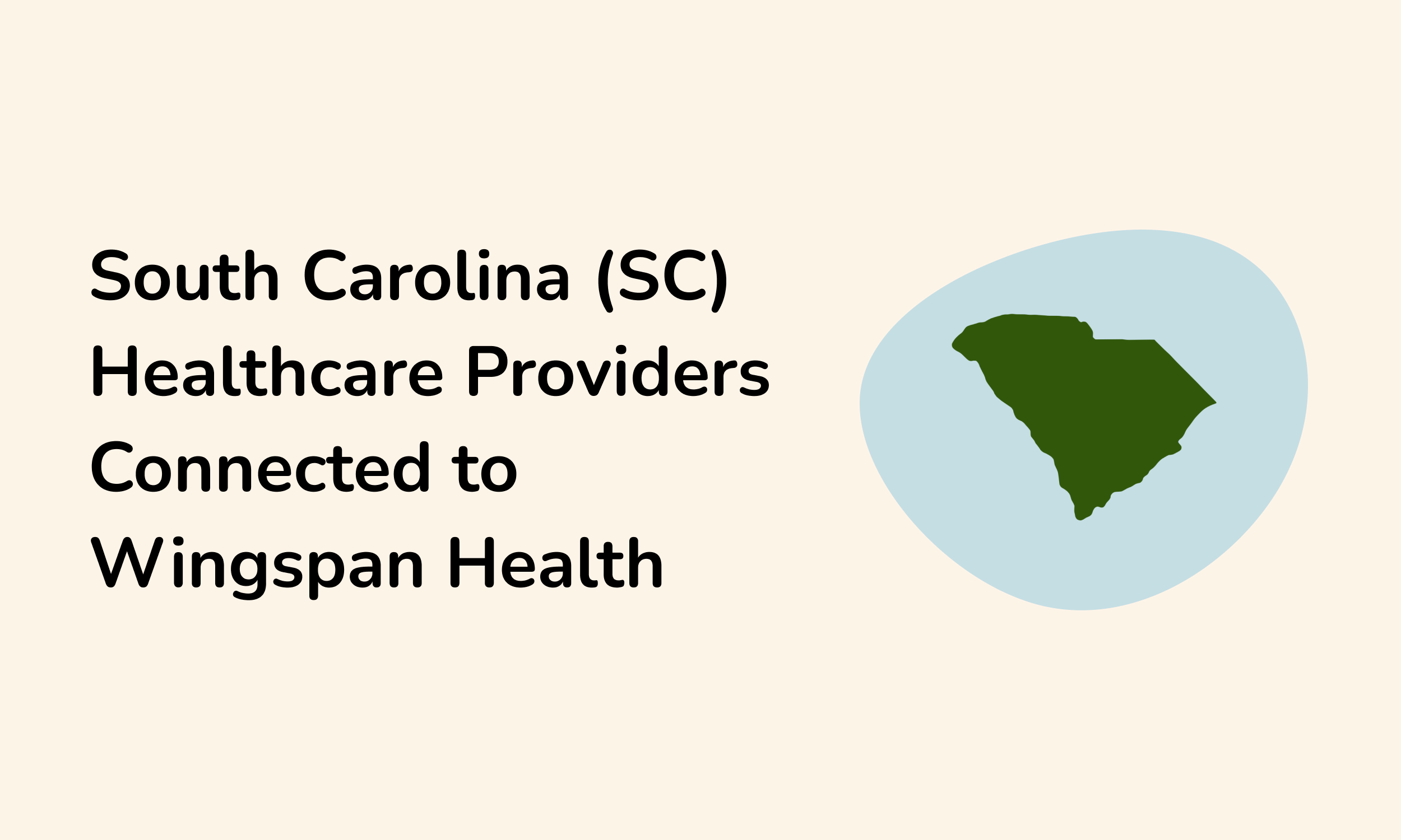 South Carolina Healthcare Providers — Wingspan Health