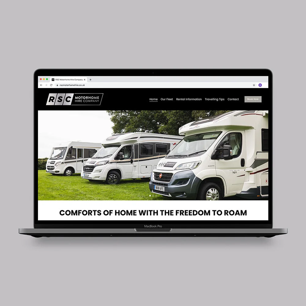 RSC Motorhome Hire — Ben Smith Graphic Design