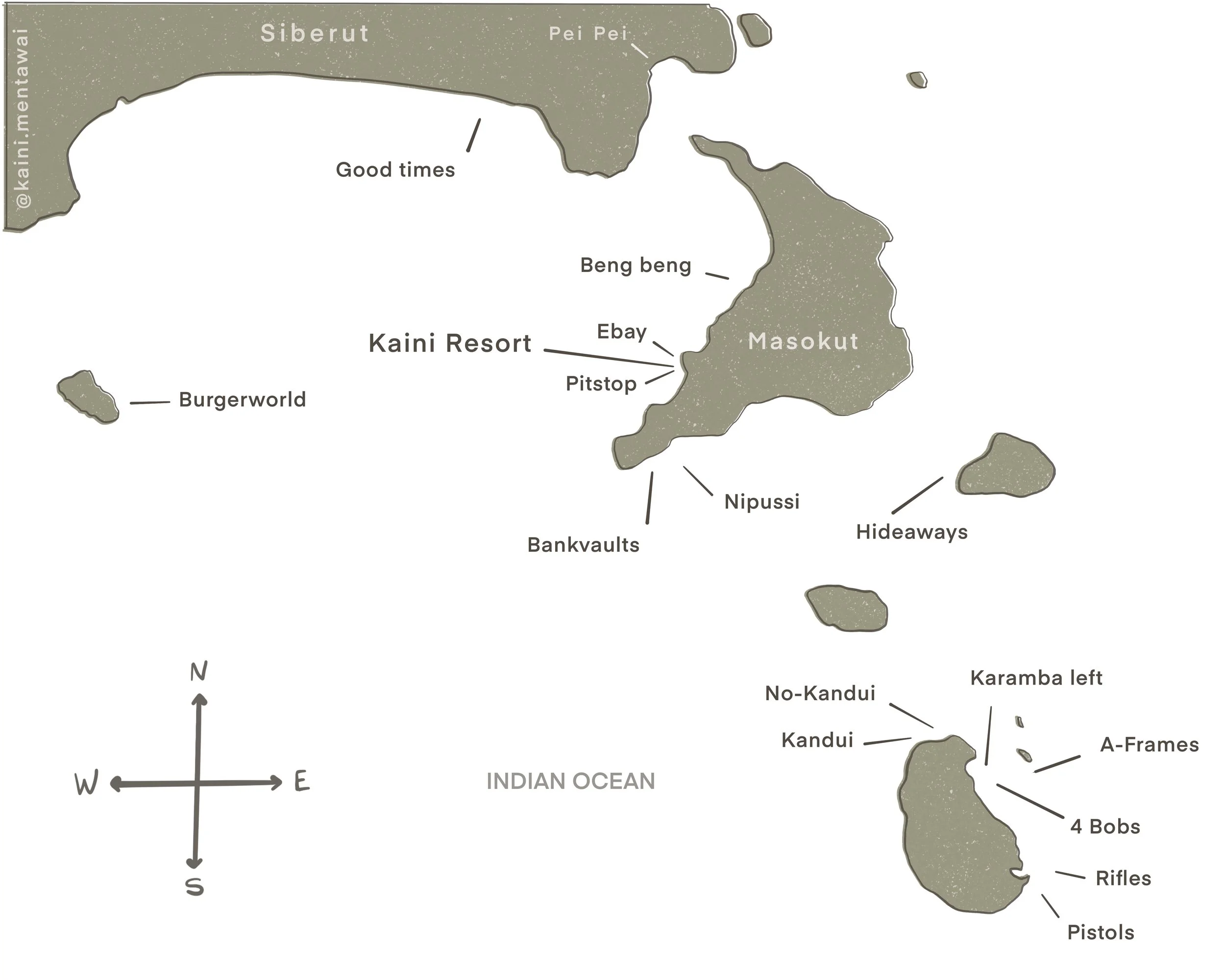 Kaini Mentawai Resort | Surf Resort in Mentawai Island