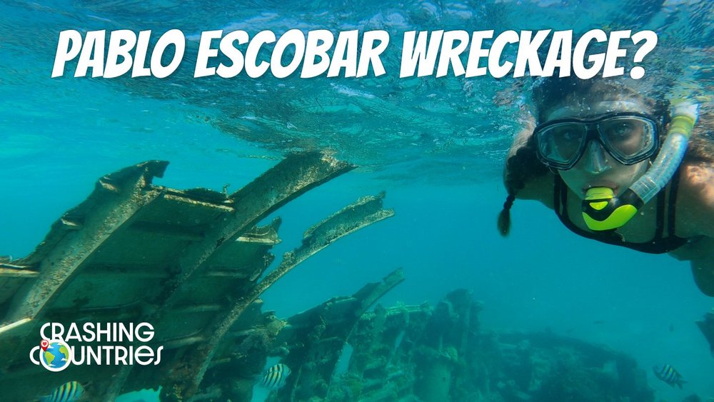 Exploring "Pablo Escobar's private island” plane wreckage off Norman's ...