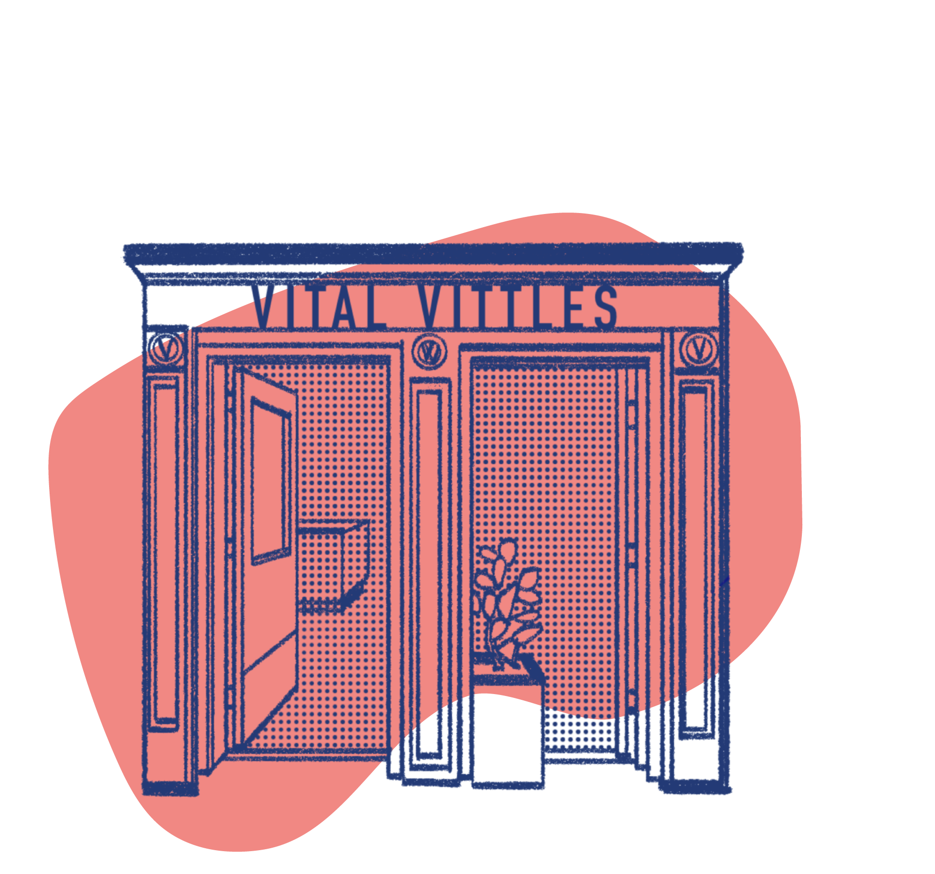 Storefront Drawing