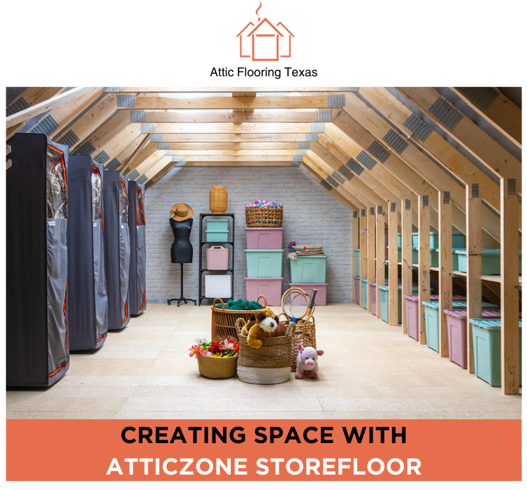 LoftZone StoreFloor - Raised Attic Flooring — Attic Flooring Texas