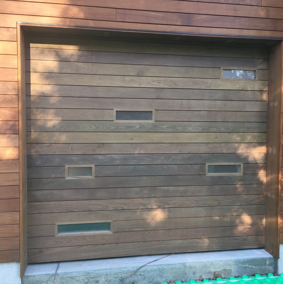 Contemporary Style Doors — Designer Garage Doors