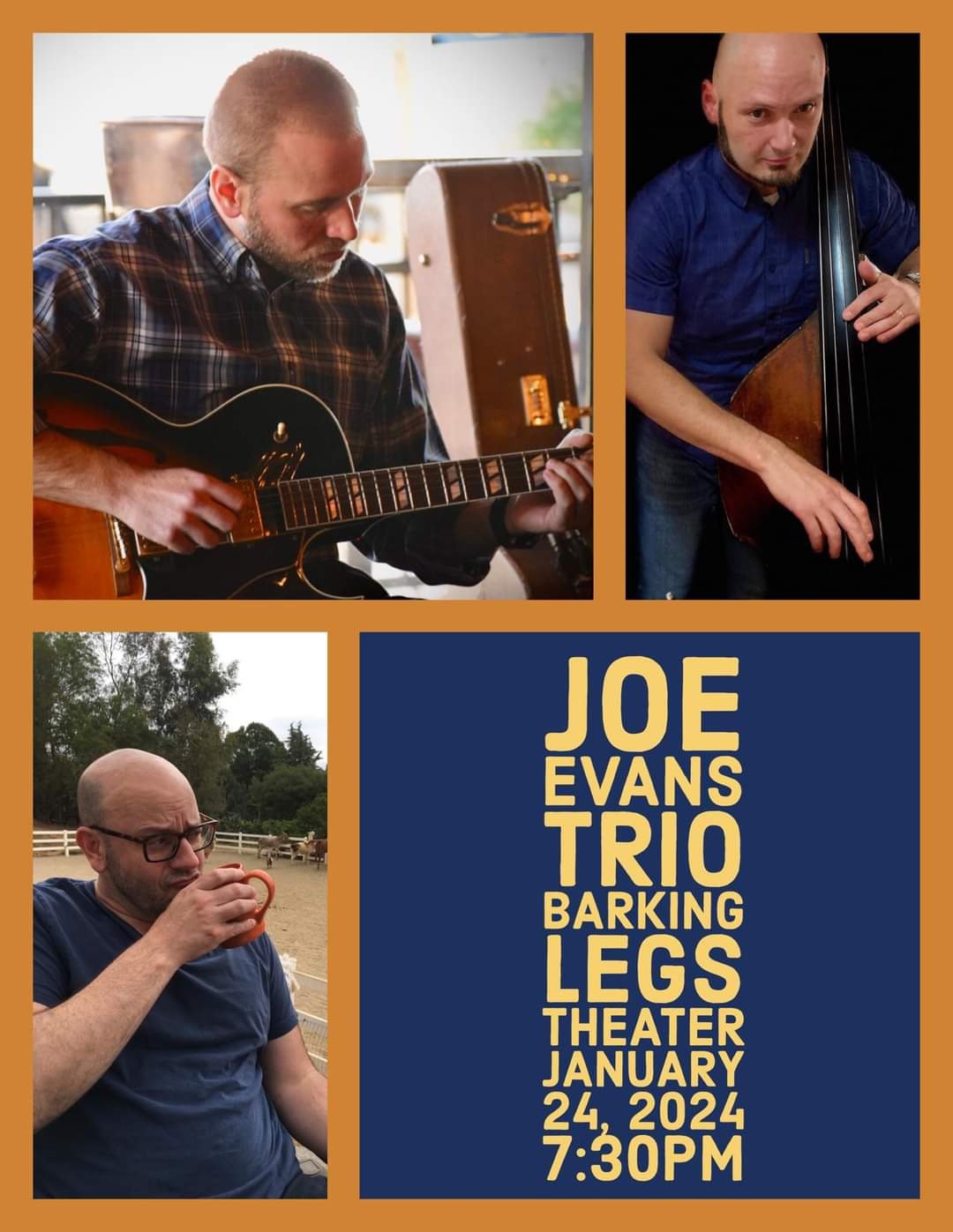 Joseph Evans Trio: Wednesday Jazz — Barking Legs