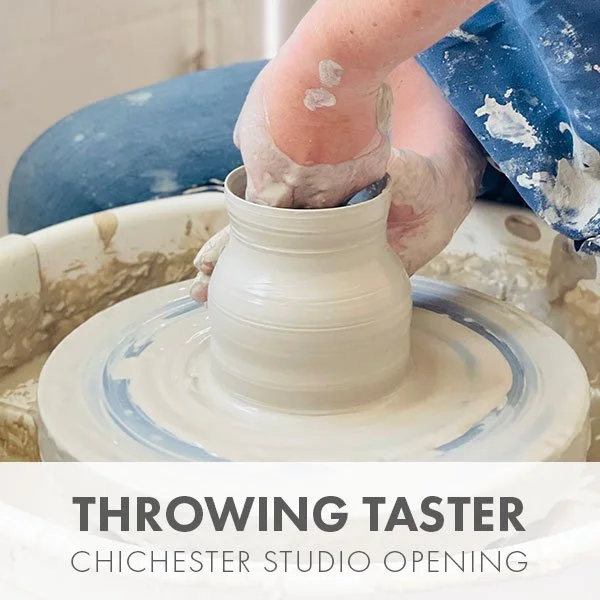 Chisel Pottery Throwing Taster Experience in Chichester | Beginners Pottery Workshop