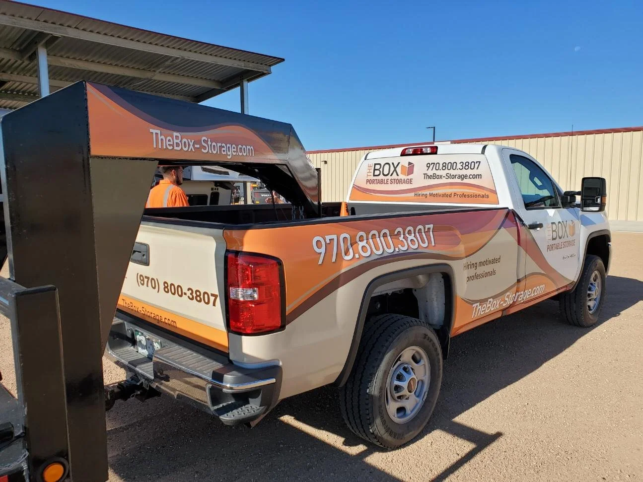 Have You Seen The Box Portable Storage Truck? - The Box Portable Storage