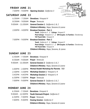 EMC 2024 Detailed Schedule — Vietnamese Alliance Youth (VAY)
