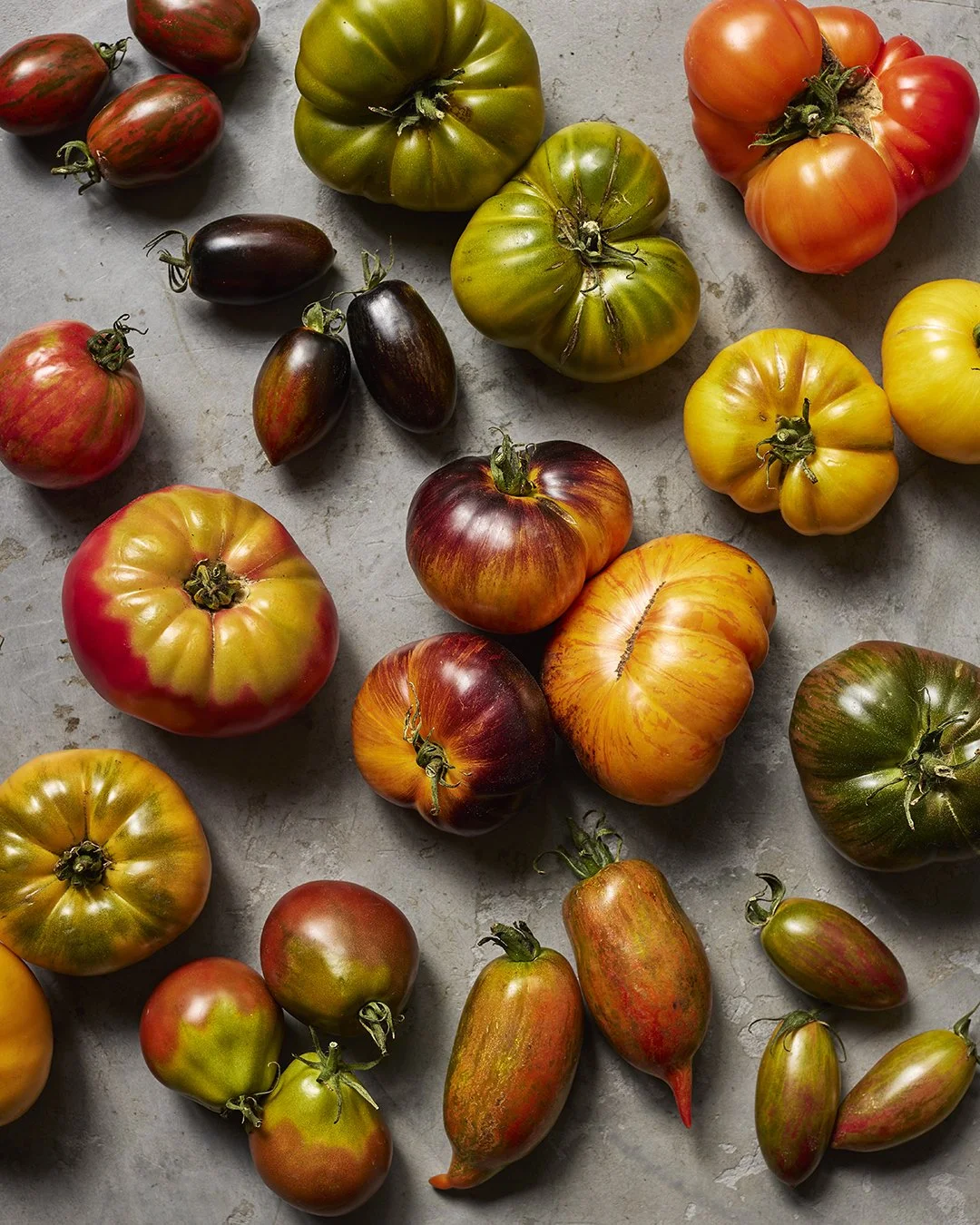 Heirloom Tomato In Hand