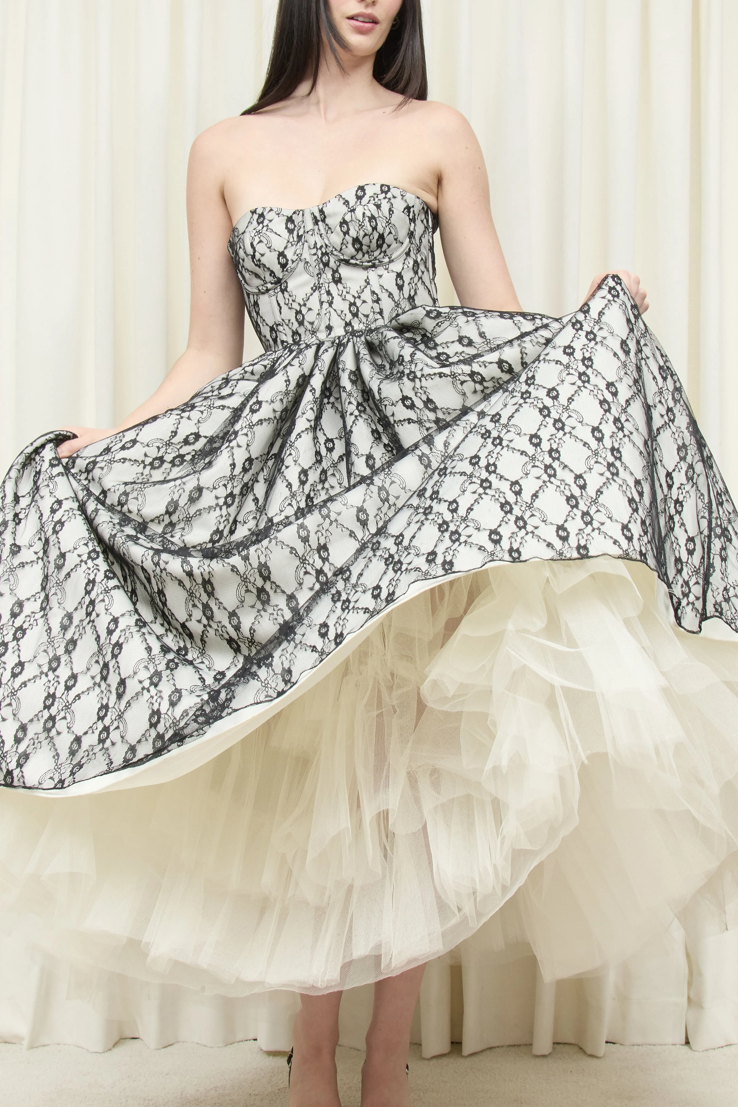 Dorris French Lace Gown — Tanner Fletcher