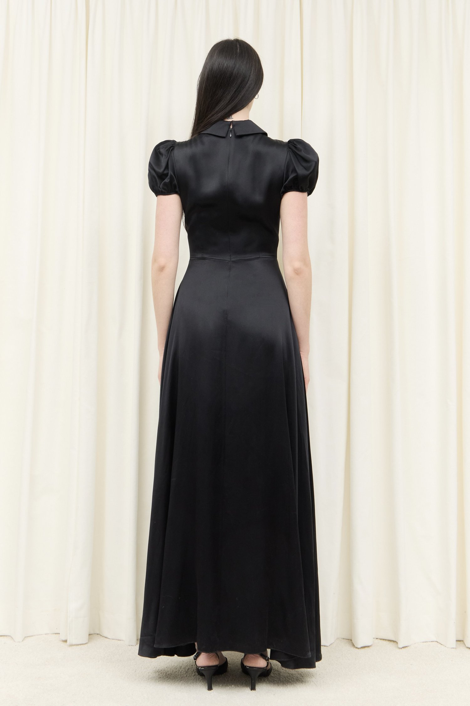 Irene Lace Trim Midi Dress — Tanner Fletcher