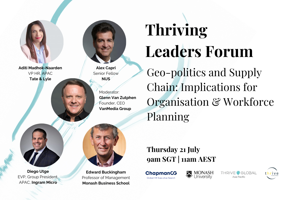 Thriving Leaders Forum 2022 — Thrive HR Exchange