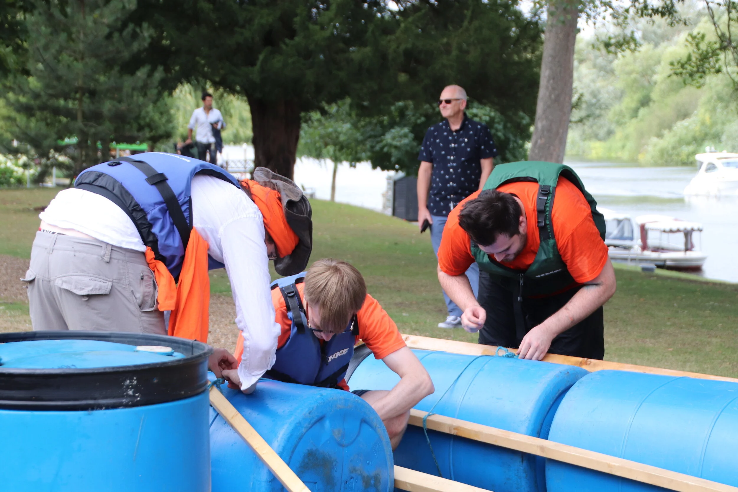 Raft Building — Team Activity Group