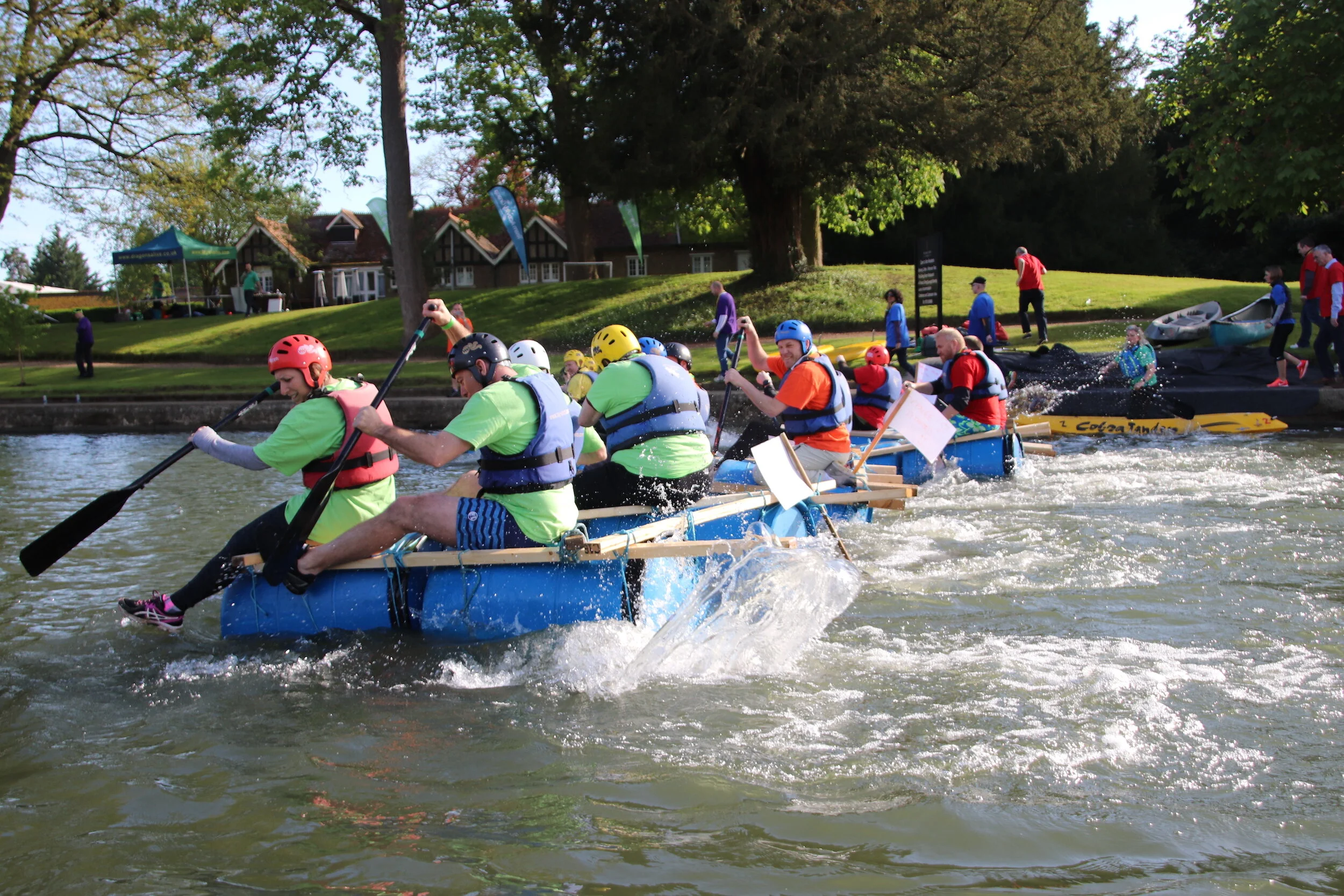Raft Building — Team Activity Group
