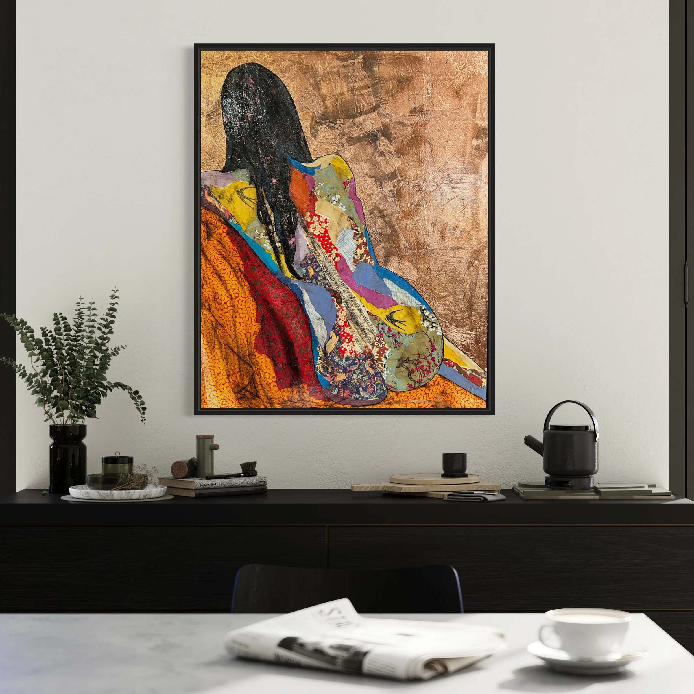 The Whole Day Through 40x100cm — Nicky Chubb Art