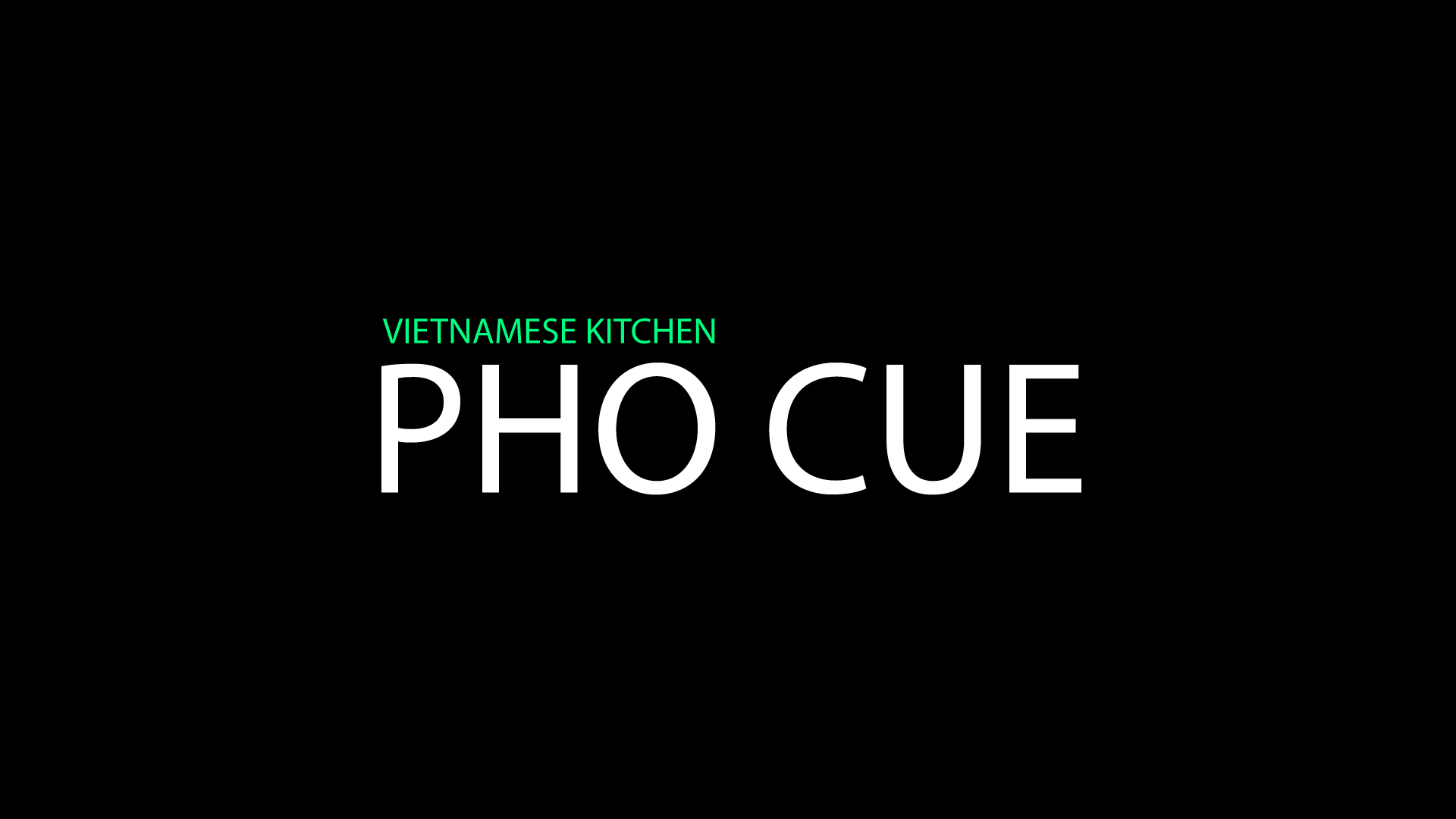 Pho Cue Vietnamese Kitchen