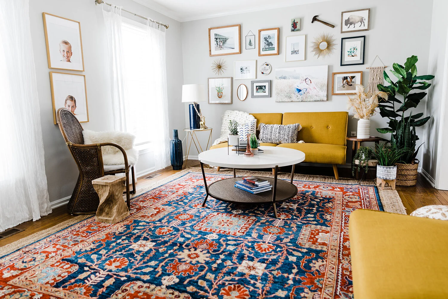 Boho Sitting Room — Julie Kay Design Studio