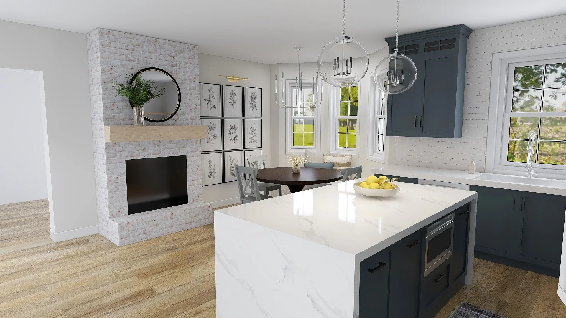 Indiana Kitchen- Virtual Design — Julie Kay Design Studio