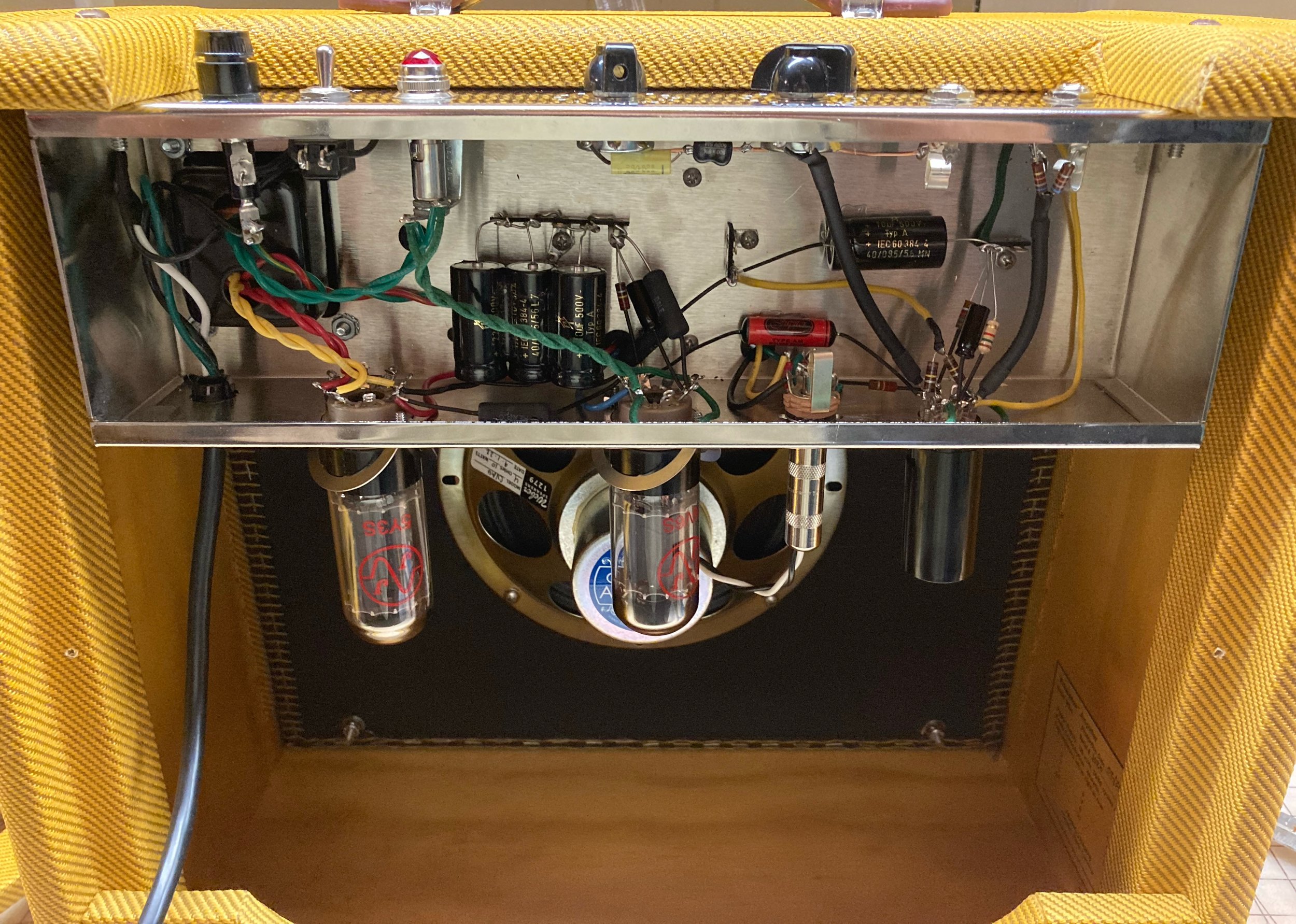 FranklynAmps 5F2A true point 2 point wired Princeton — FranklynAmps