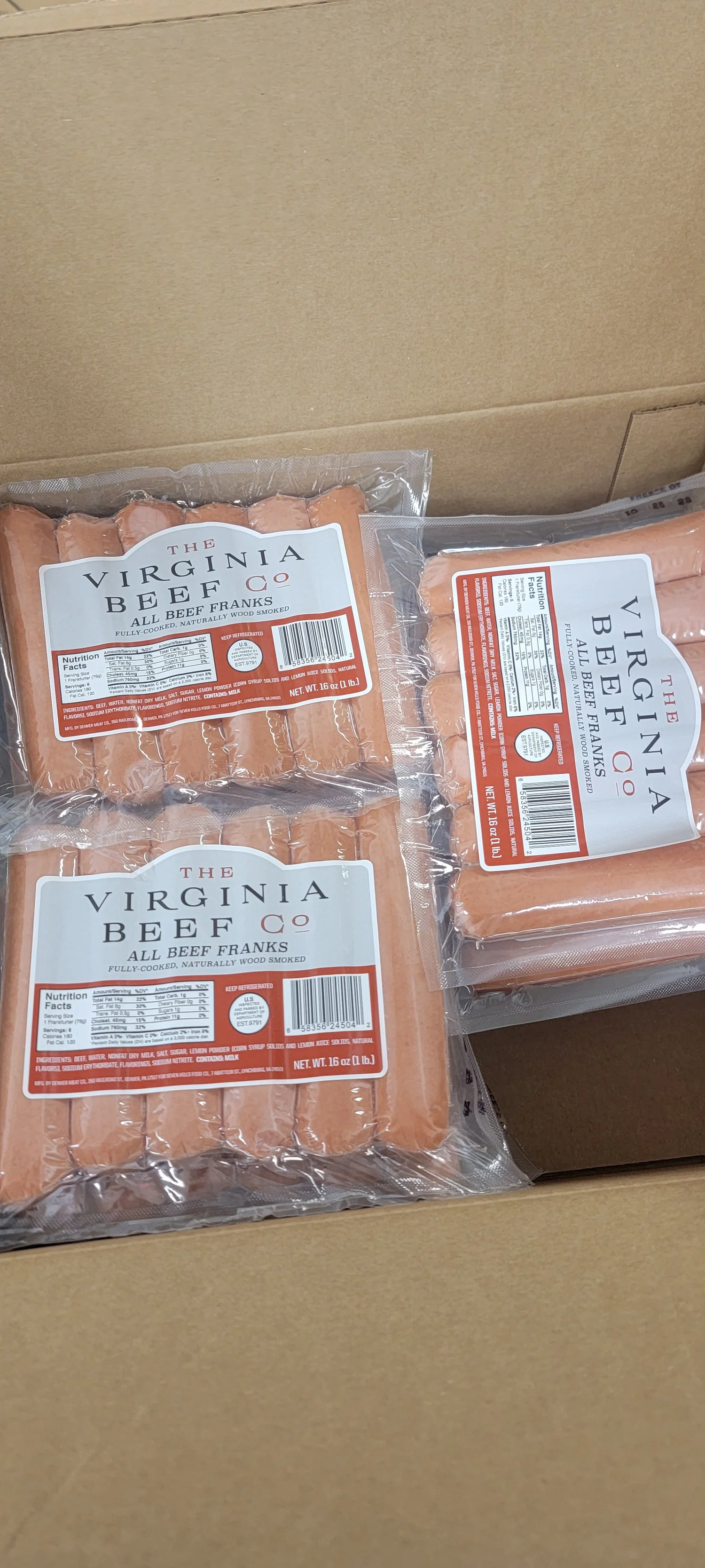 Wholesale & School Distribution — The Virginia Beef Co.