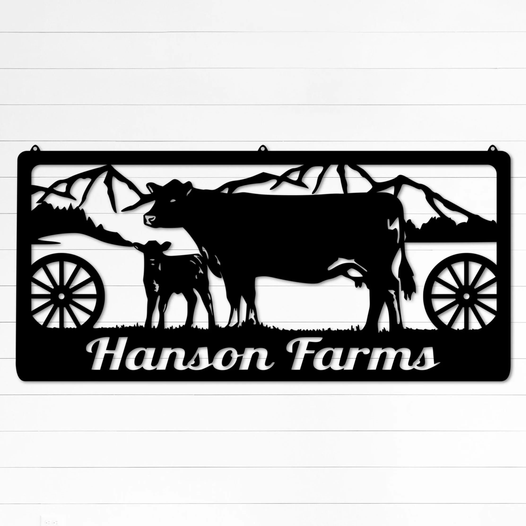 Farm Life Heirloom Metal sign — Gen2Come Metals