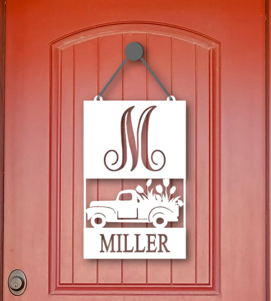 Log Truck Memorial Heirloom Metal Sign — Gen2Come Metals