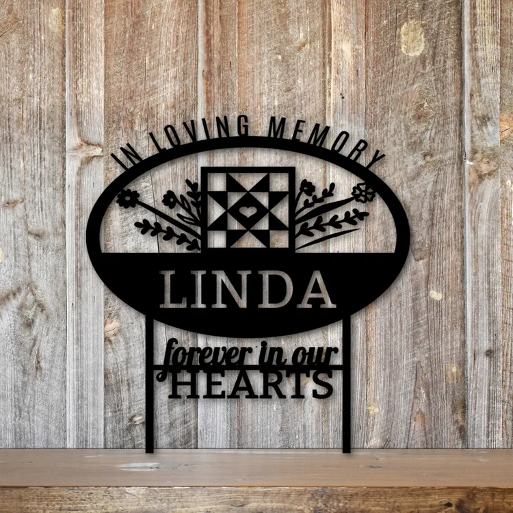 Minimal Legacy Heirloom Metal Sign — Gen2Come Metals