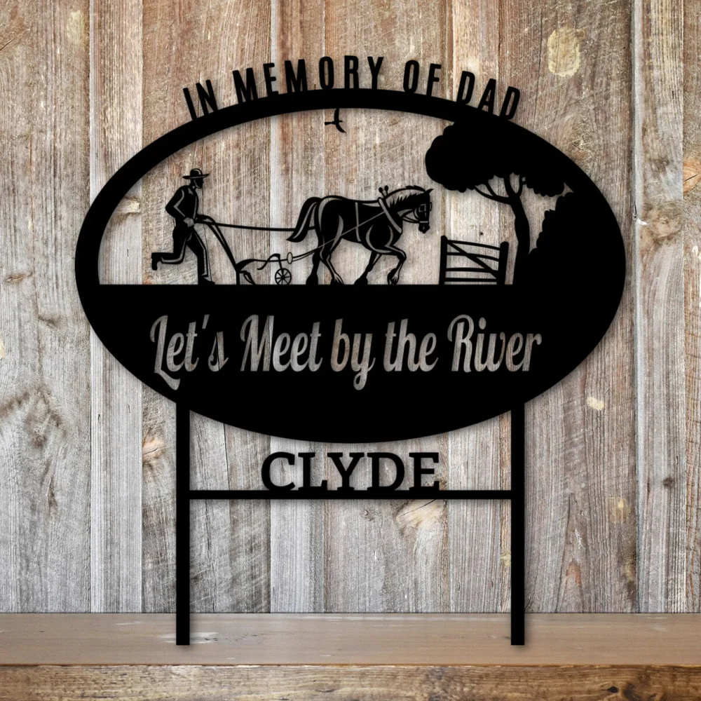 Church Memorial Heirloom Metal Sign — Gen2Come Metals