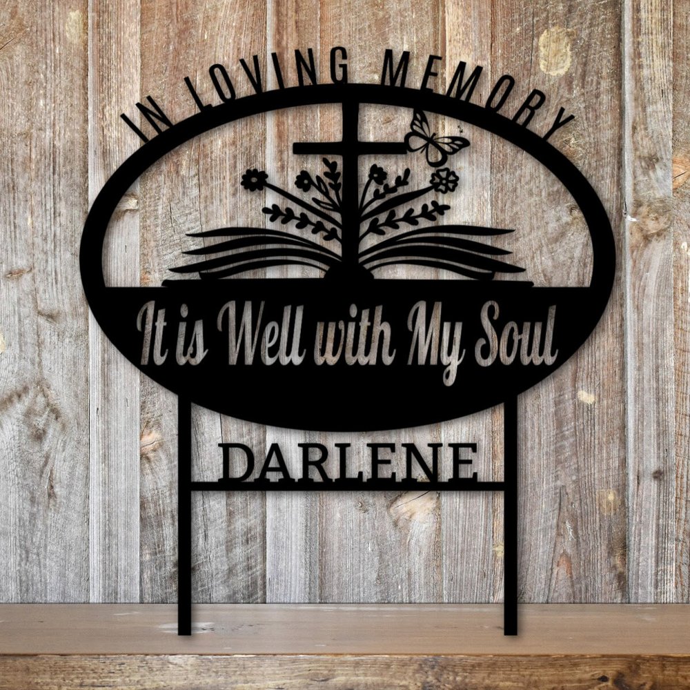 Church Memorial Heirloom Metal Sign — Gen2Come Metals