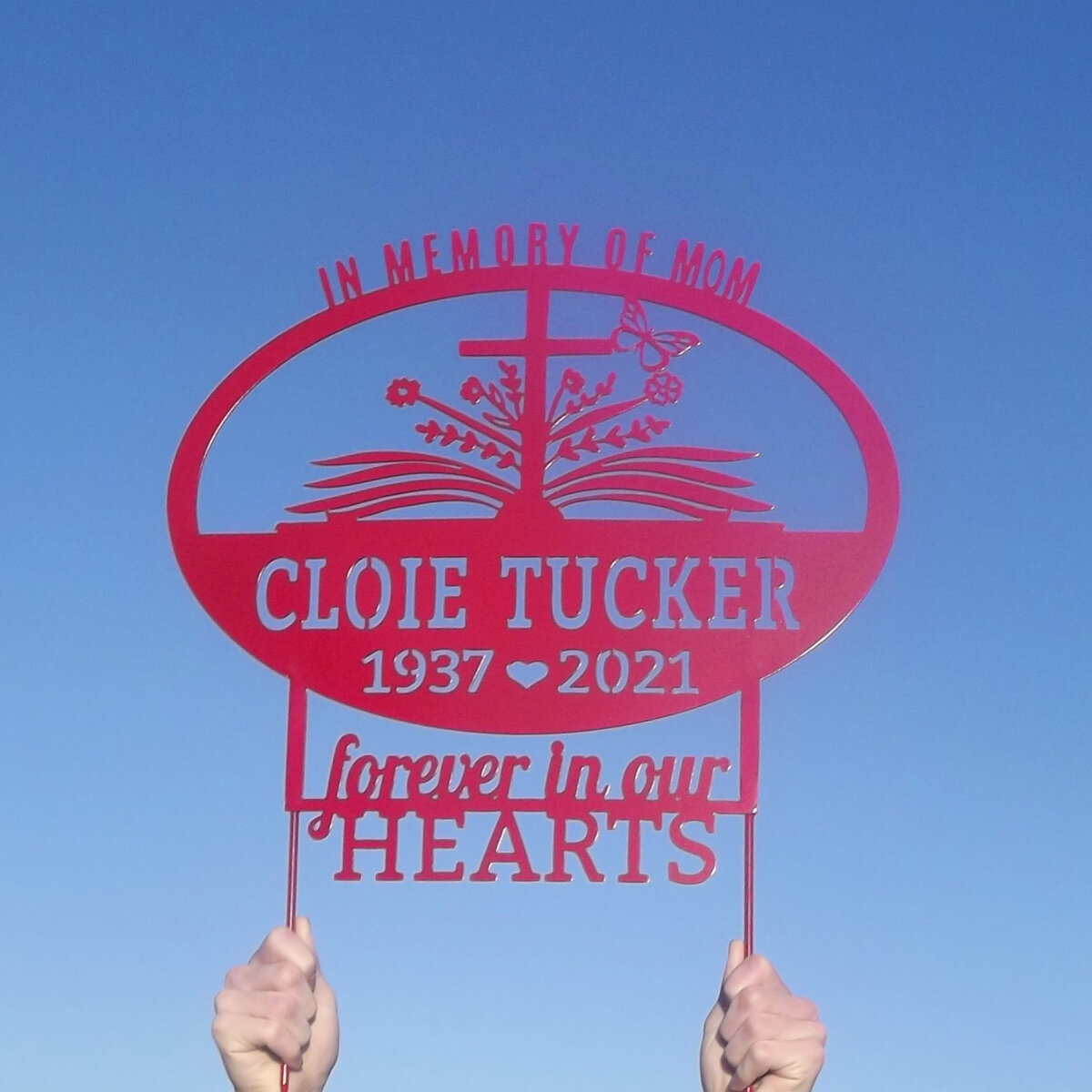 Church Memorial Heirloom Metal Sign — Gen2Come Metals