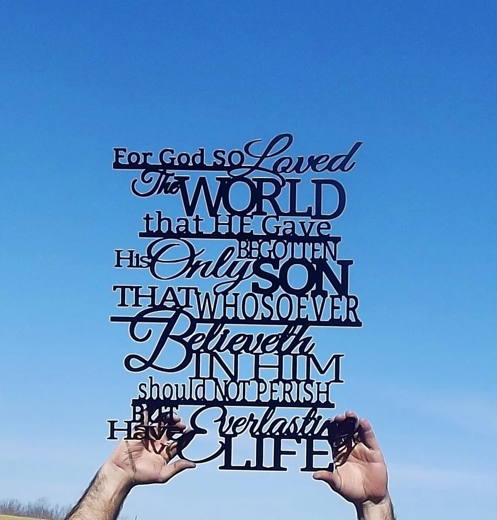 "Tell Me the Story" Heirloom Metal Sign — Gen2Come Metals