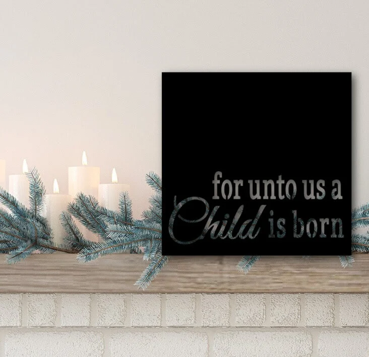 Beautiful Star of Bethlehem Heirloom Metal Sign — Gen2Come Metals